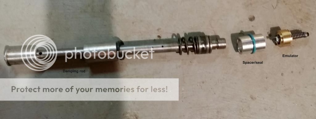 Betor Fork installation on a T140 - Britbike forum