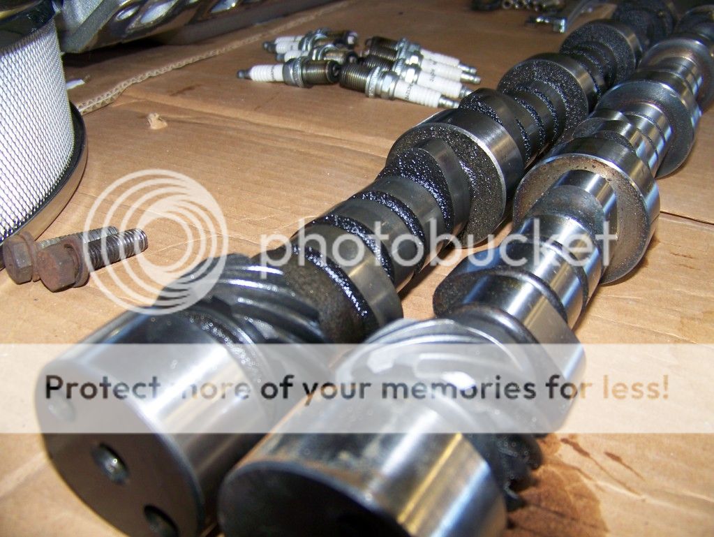 GM Stock Timing Chain Cover and Cam button for a Retrofit Roller Cam ...